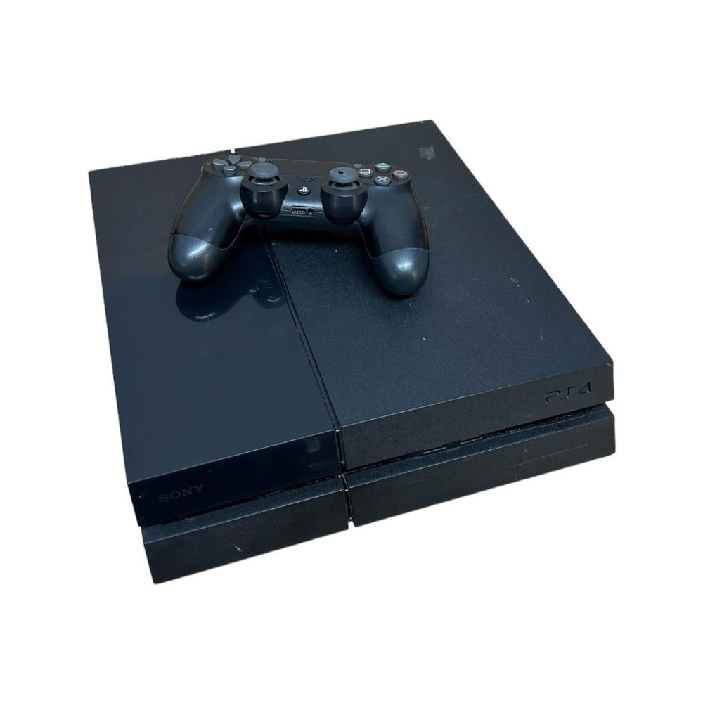 Used Playstation 4 Console (500GB) Black w/Controller - Own4Less